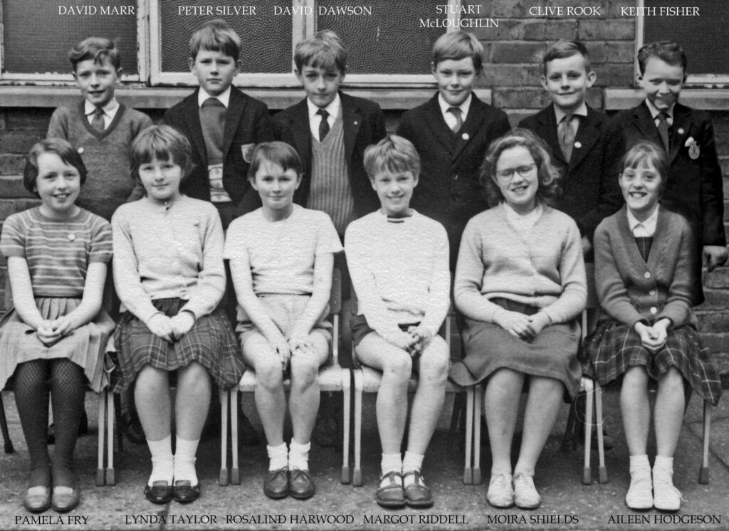 Pupils and teacher reunited - Heaton History Group