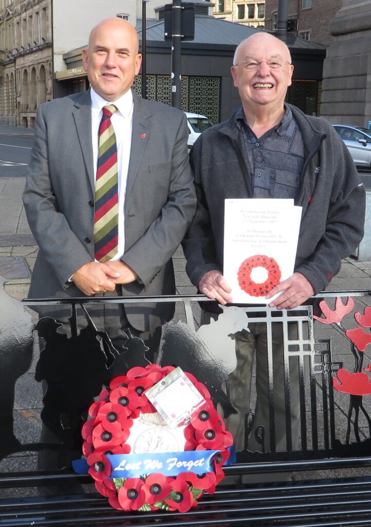 Two Heaton war heroes honoured - Heaton History Group